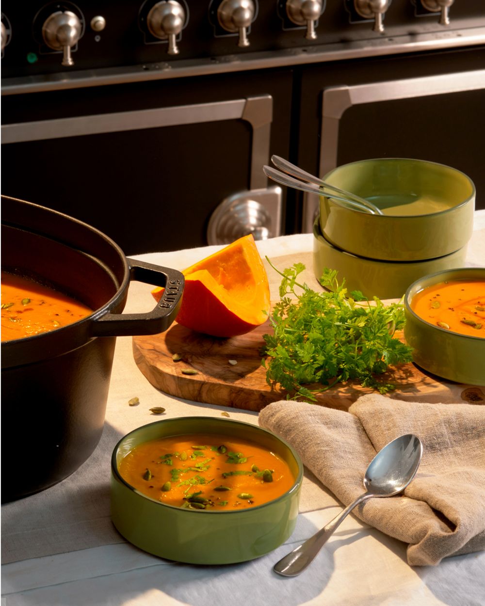SQUASH AND CHESTNUT SOUP